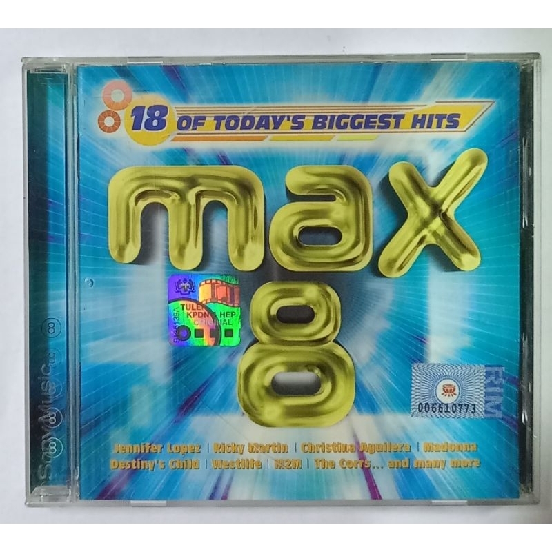 MAX 8 CD 18 Biggest Hits (230) Jennifer Lopez Madonna Sade Pink ...