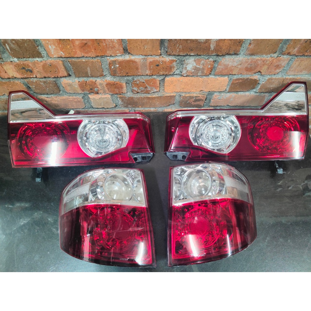 LED Original Japan Toyota Alphard ANH10 AHN10W 2003-2005 Rear Tail ...