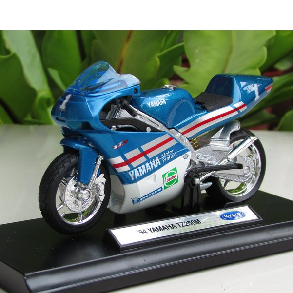 Welly 1/18 Yamaha TZ250M TZM 250 Motor France 1994 Racing Bike GP ...