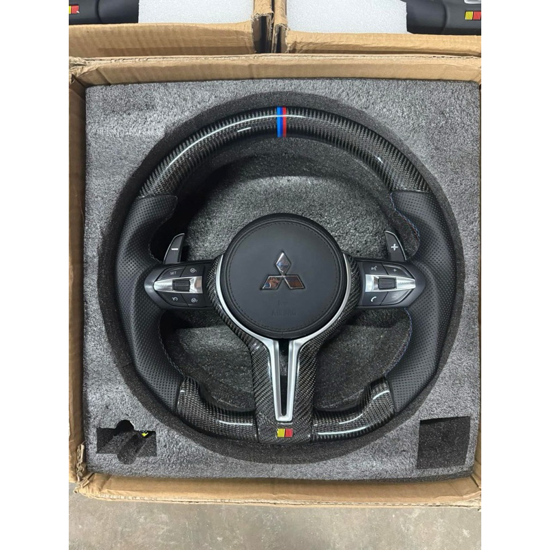 EvoX & Lancer & Sportback & Inspira Carbon Steering Wheel (Modification ...