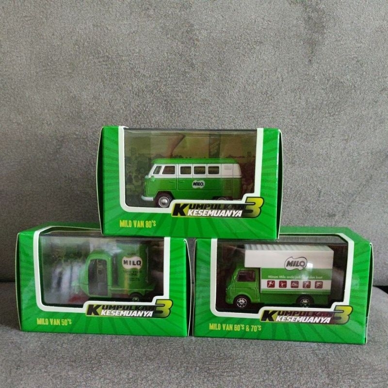 Original Nestle Milo Van Limited Edition Small Size Complete Sets/Van ...