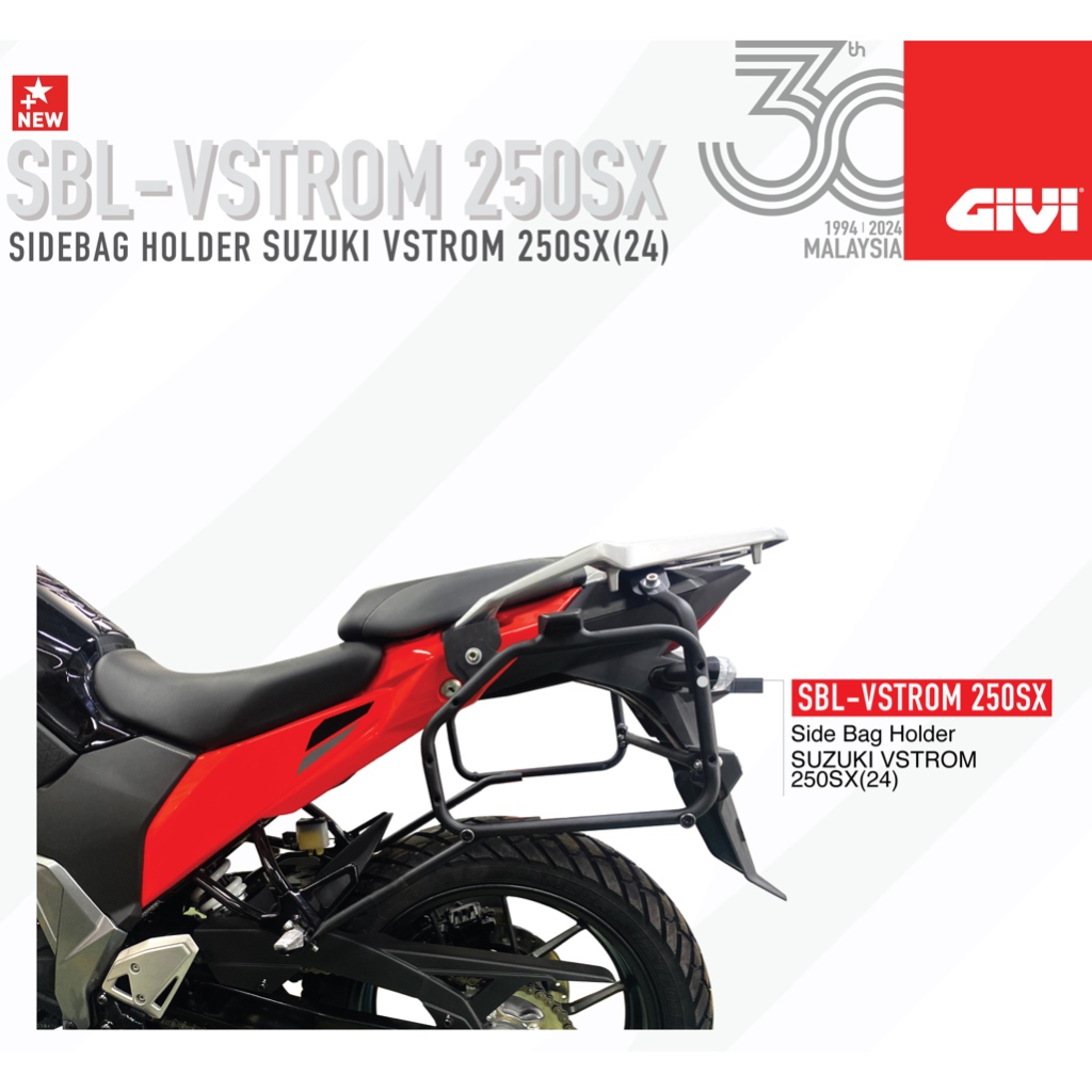 GIVI SIDE RACK FOR SUZUKI V-STROM 250 SX | Shopee Malaysia
