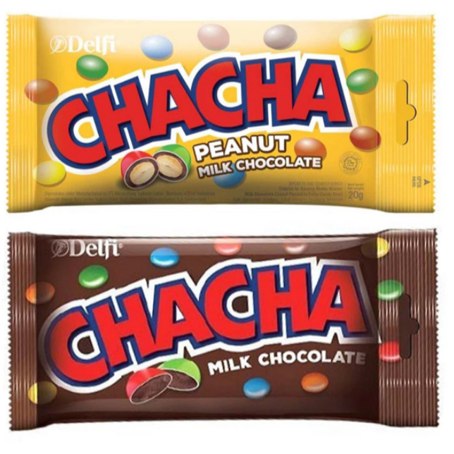 DELFI ChaCha Chocolate - Peanuts / Milk Chocolate (1 Box = 20pcs x 20g ...