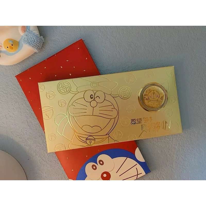哆啦A梦金币 Doraemon gold coin 0.2g | Shopee Malaysia