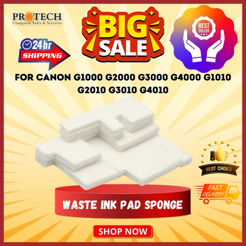 1Set Waste ink pad sponge for CANON G2000 G2010 G3000 G3010 G4000 G4010 ...
