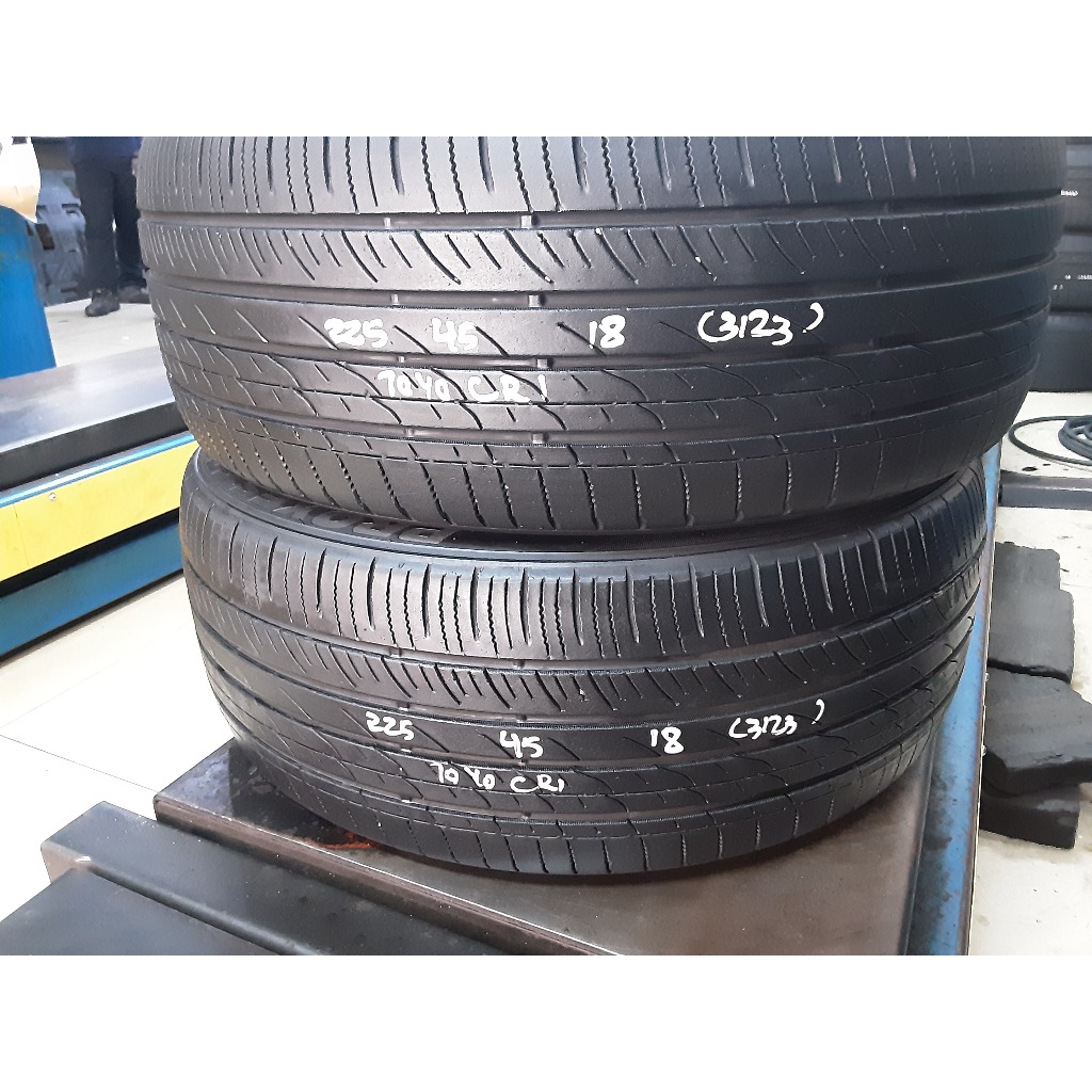 Used Tyre Secondhand Tayar TOYO PROXES CR1 225/45R18 80% Bunga Per 1pc | Shopee Malaysia
