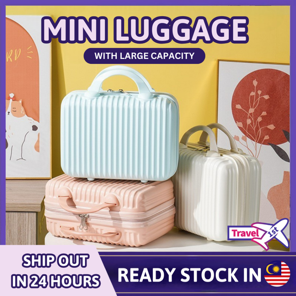 14 Inch Hand Carry Mini Suitcase Small Luggage Bag Mini Travel Hand ...