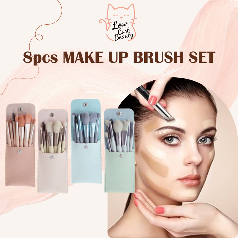 8pcs set Mini Makeup Brush Set Eyeshadow Brush Blush Brush Cute Mini ...