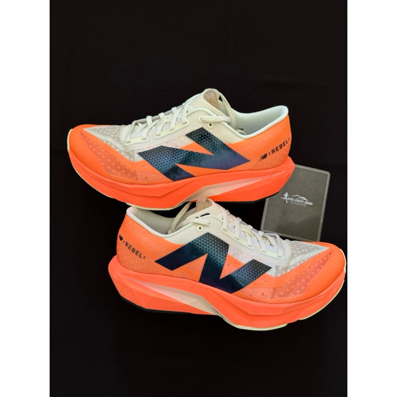 New Balance FuelCell Rebel V4 “Hot Mango with Angora and Black” Men’s ...