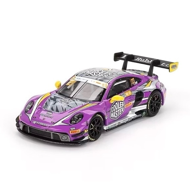 MINI GT 1/64 #793 PORSCHE 911 GT3 R #27 HUBAUTO RACING 2023 FIA GT ...