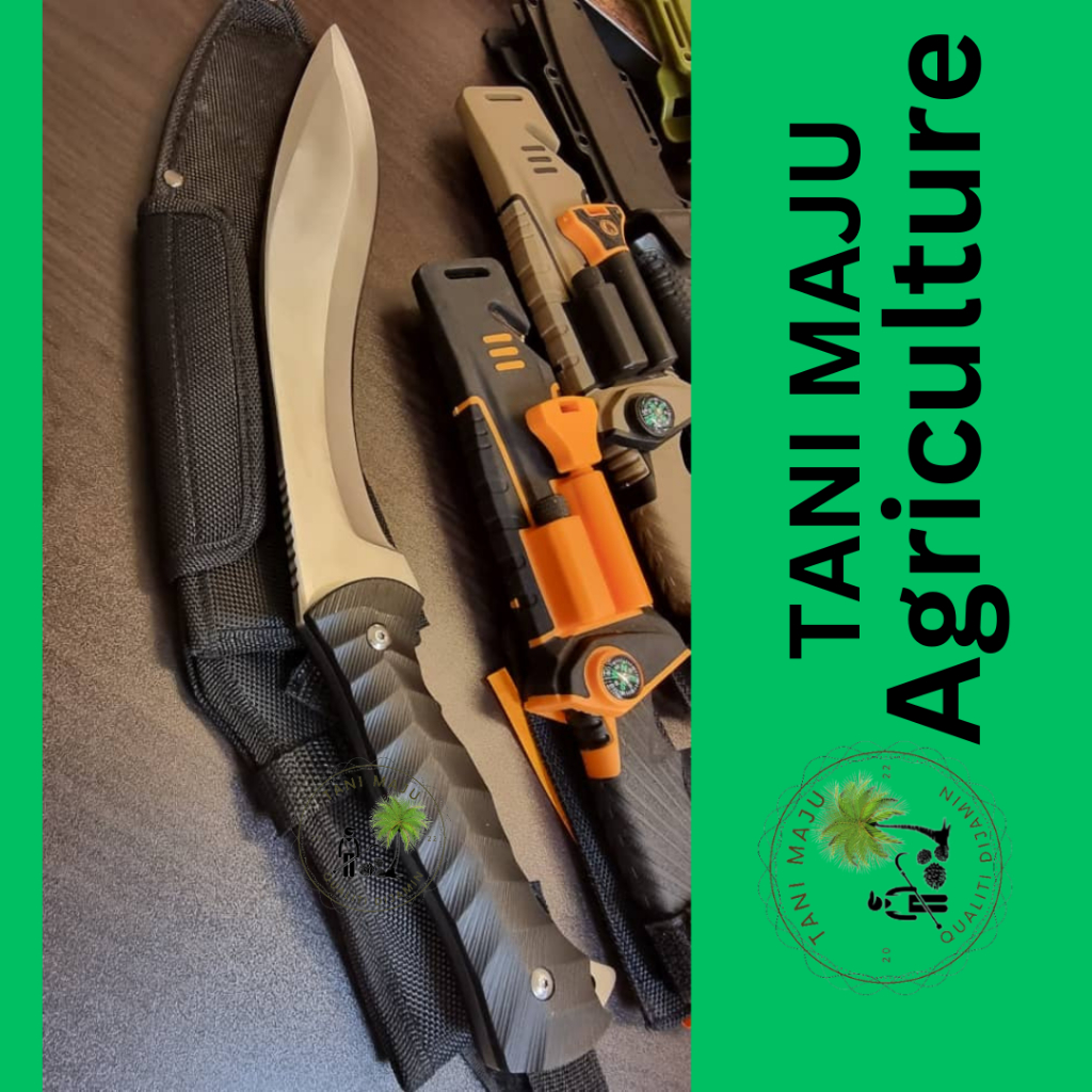 Tani Maju / Camping Knife / Hiking Tools / Survival Kits / Garden Tools / 306 | Shopee Malaysia