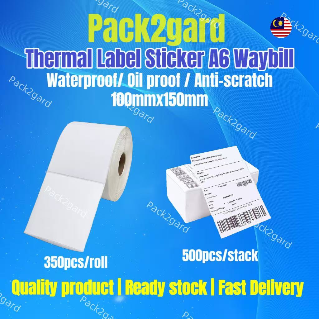 A6 Thermal Sticker AWB /Air Waybill/ Thermal Paper Roll/ Fanfold ...