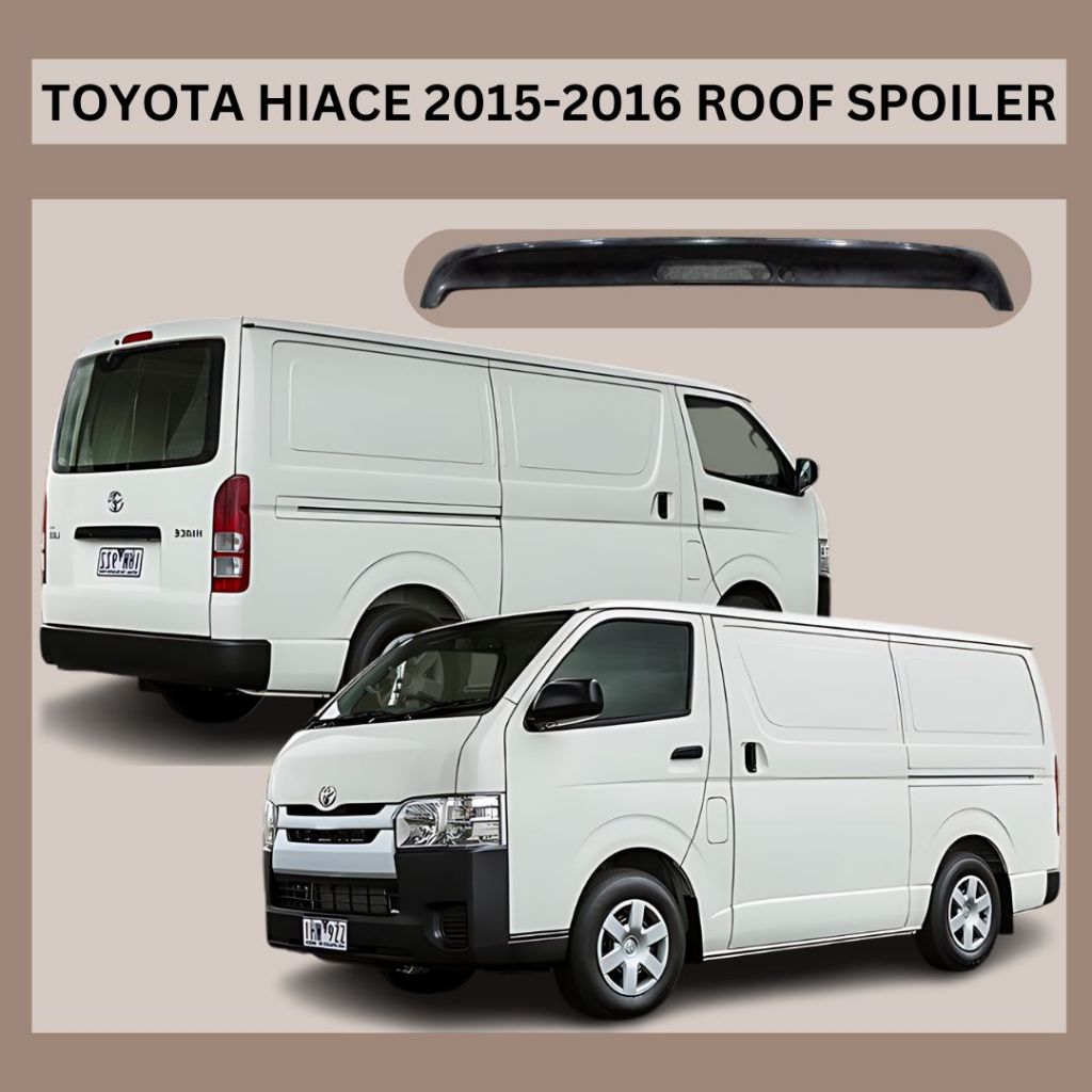 TOYOTA HIACE 2015-2016 ROOF SPOILER, CAR FRAME | Shopee Malaysia