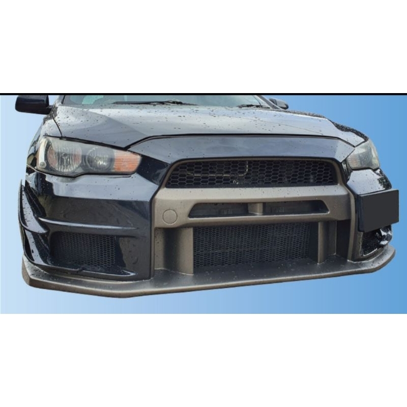 lancer inspira Evox varis front bumper canard cannard | Shopee Malaysia