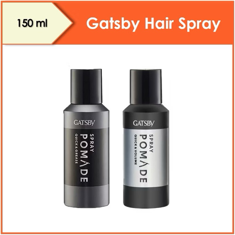 Gatsby Spray Pomade 150ml Hair Styling Quick Grease Volume Non Sticky ...