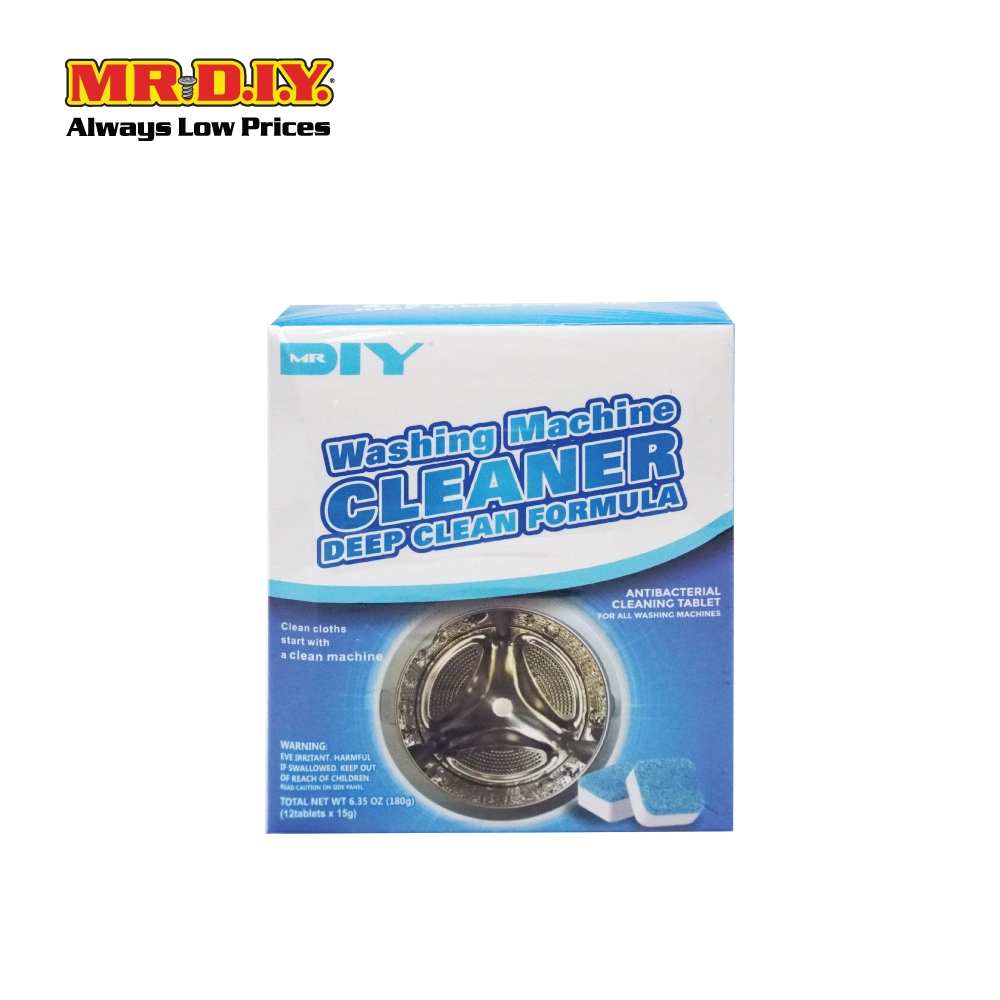 (MR.DIY) Antibacterical Washing Machine Cleaner 6.35 OZ (180g) | Shopee ...