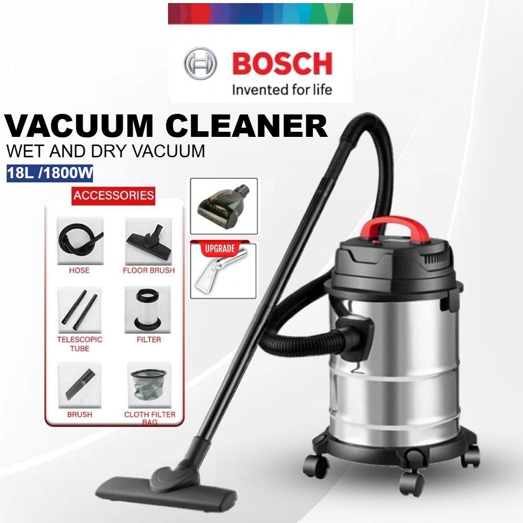 BOSCH Vacuum Cleaner Wet And Dry Vacuum Kereta Carpet Cleaner Vacuum ...