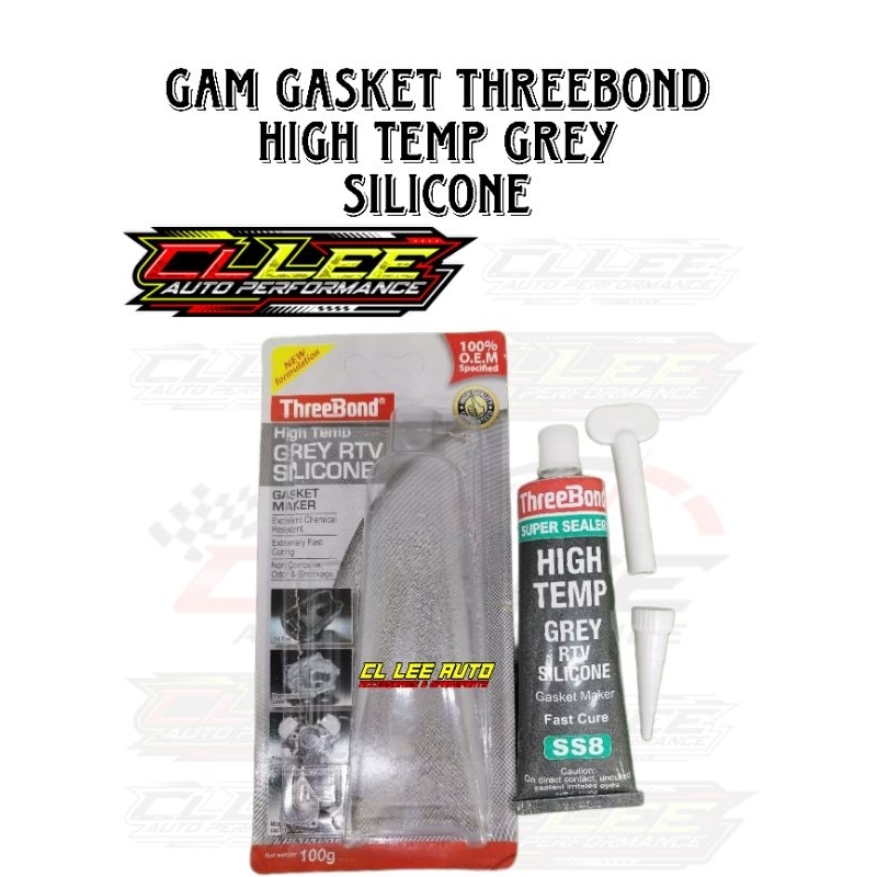 THREEBOND Gum Gam Gasket High Temp Temperature RTV Silicone Engine ...