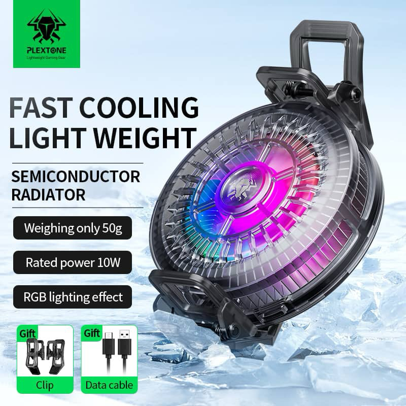 PLEXTONE Mobile Phone Cooler UF1 Heat Sink Ice Cooling Radiator Cooling ...