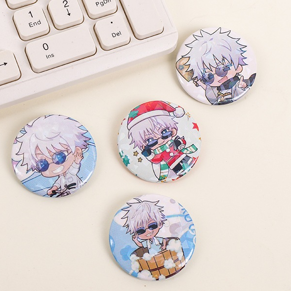 Gojo Cute Series Jujutsu Kaisen Gojo Satoru Children Emoji Anime 44mm ...