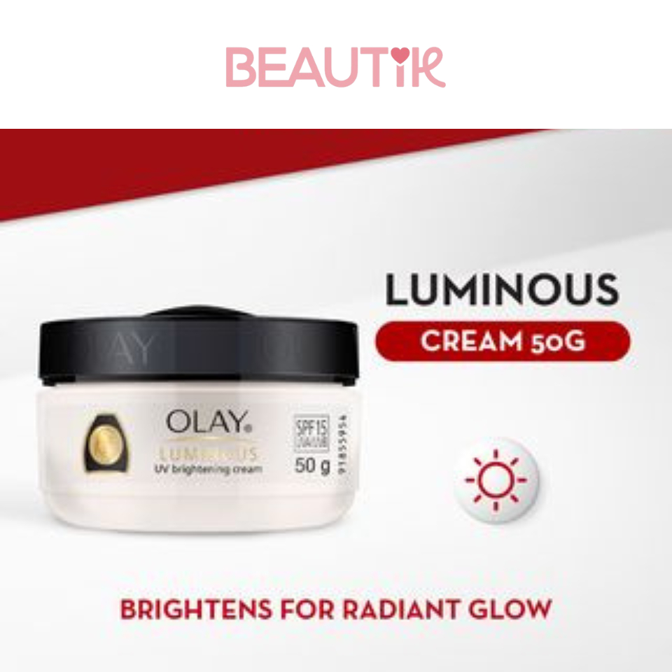 Olay Luminous UV Brightening Cream SPF15 (50g) | Shopee Malaysia