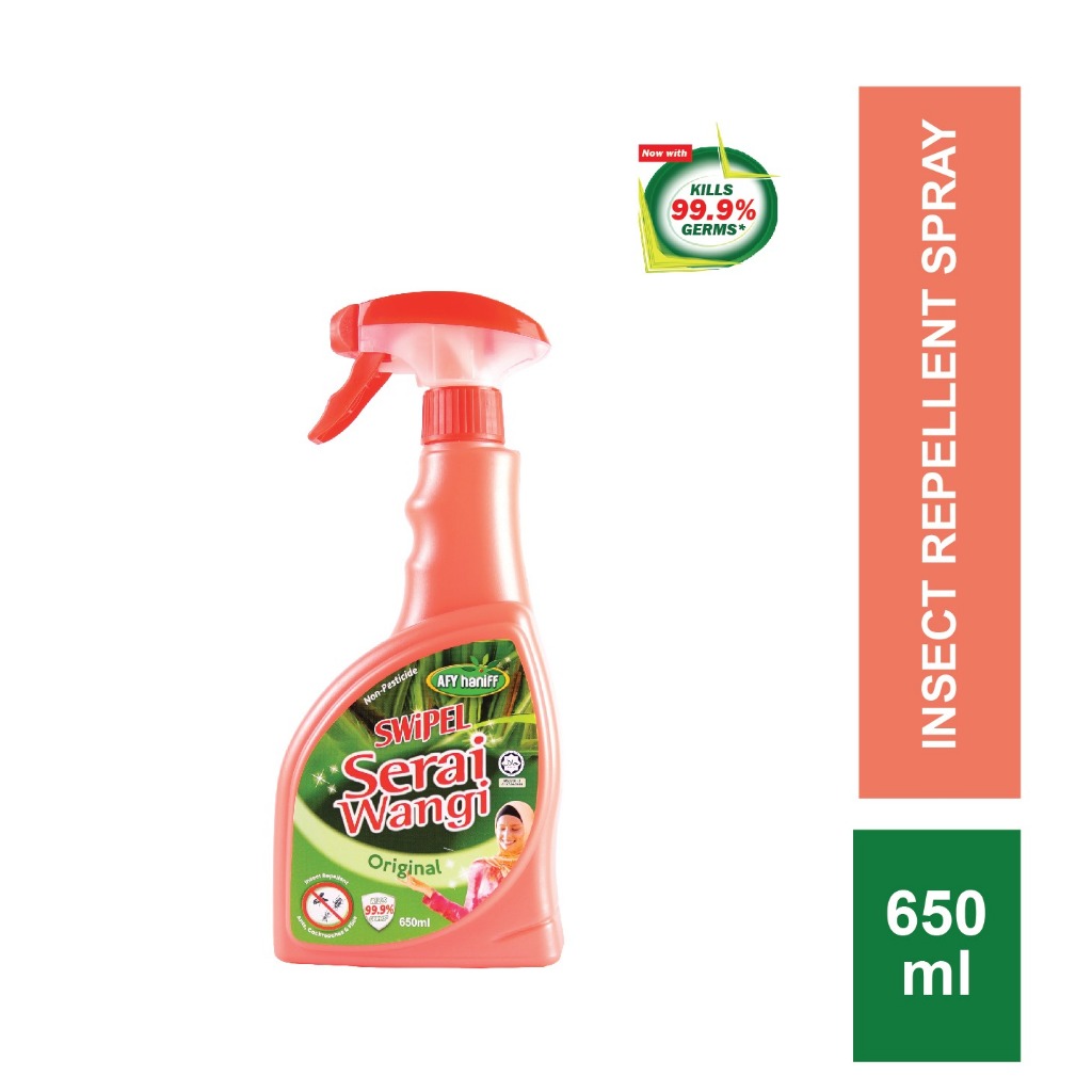 Serai Wangi Insect Repellent Afy Haniff Spray 650ml Swipel Clean ...