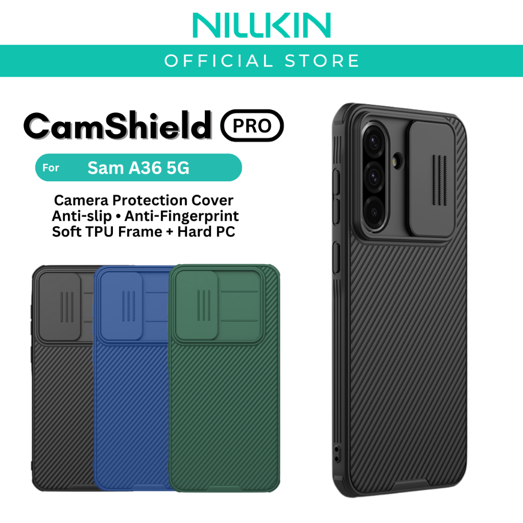 Nillkin Camshield Pro for Samsung Galaxy A36/A56 with Slide Cover ...