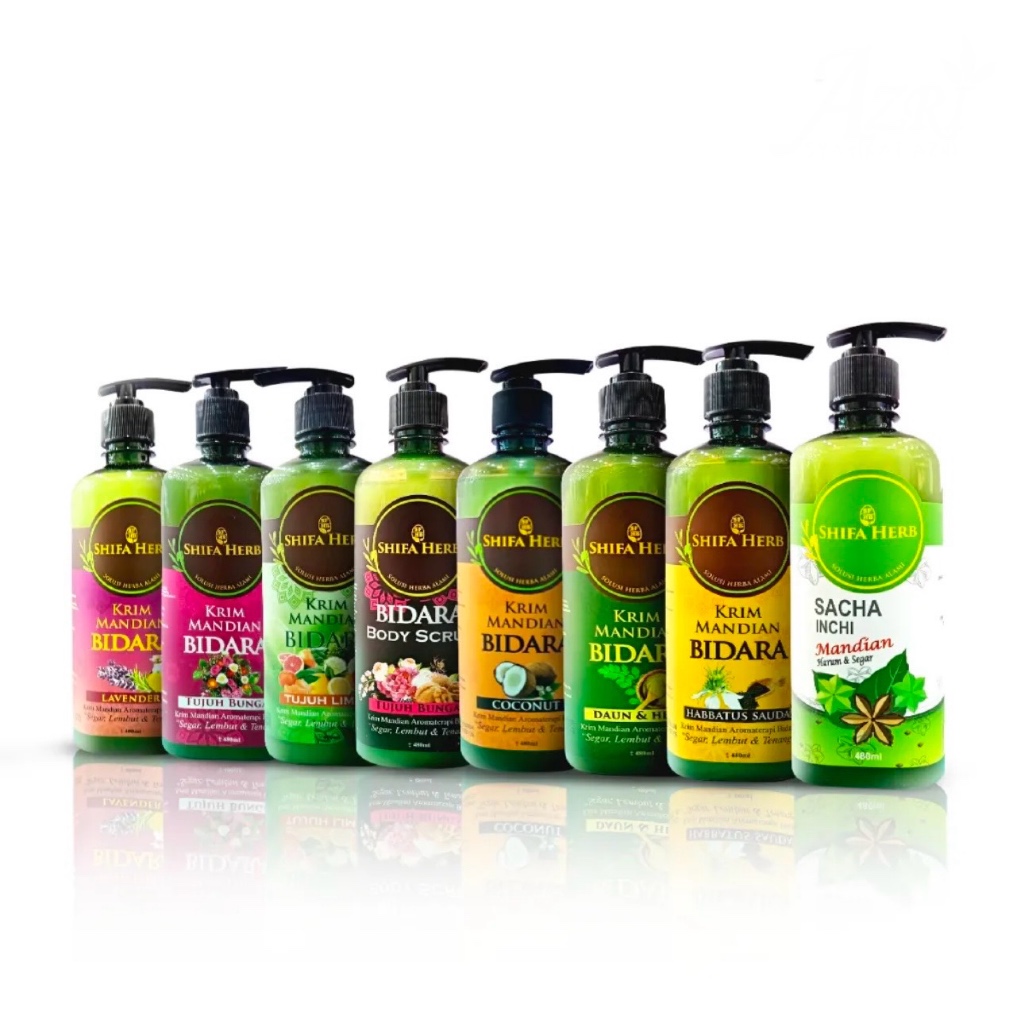 🔥 KRIM MANDIAN BIDARA SHIFA HERB - 480ML - 100% ORIGINAL - SABUN MANDIAN 🔥 | Shopee Malaysia