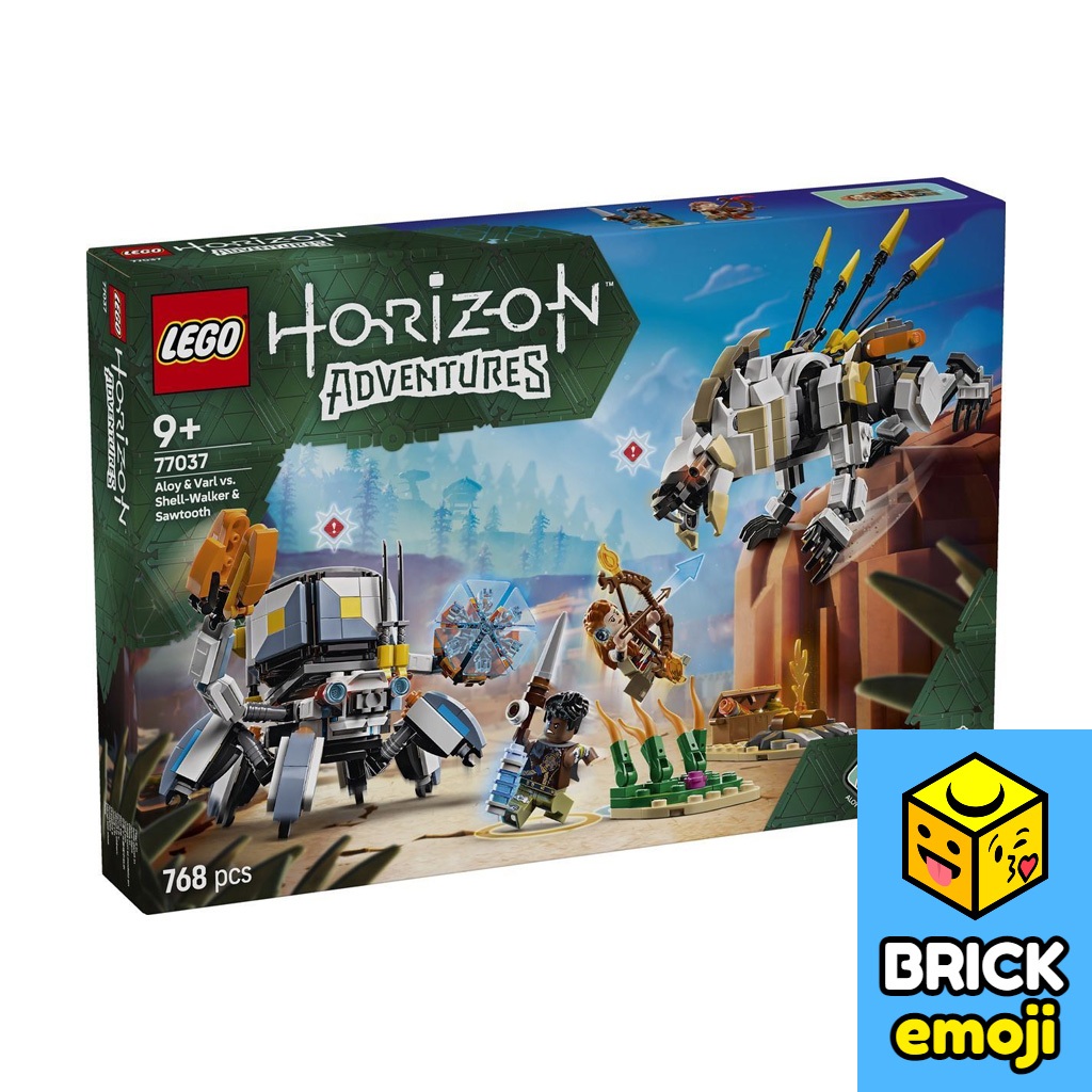 LEGO 77037 Horizon Adventures Aloy & Varl vs. Shell-Walker & Sawtooth ...