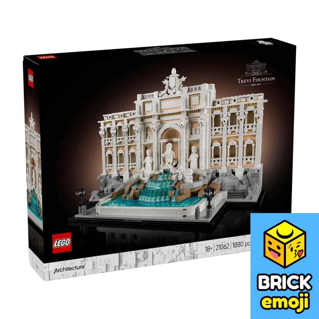 LEGO 21062 Architecture Trevi Fountain | Shopee Malaysia