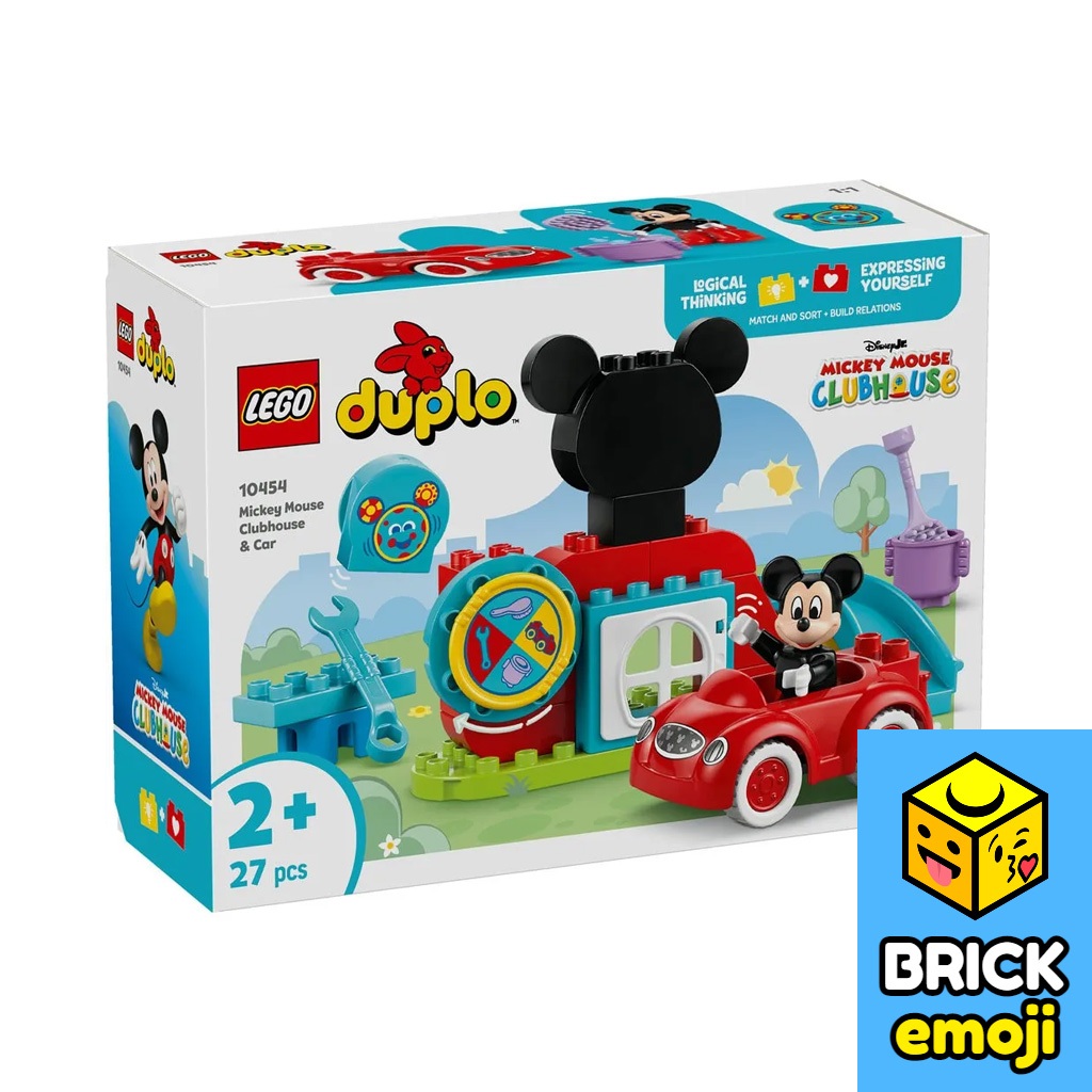 LEGO 10454 DUPLO Disney Mickey Mouse Clubhouse & Car | Shopee Malaysia