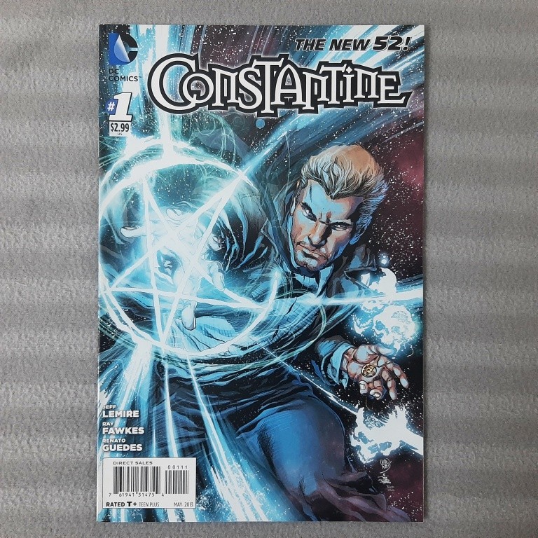Constantine #1 New 52 (DC Comics) Ray Fawkes, Jeff Lemire, Renato ...