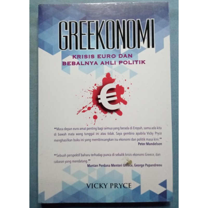 preloved GREEKONOMI vicky pryce | Shopee Malaysia