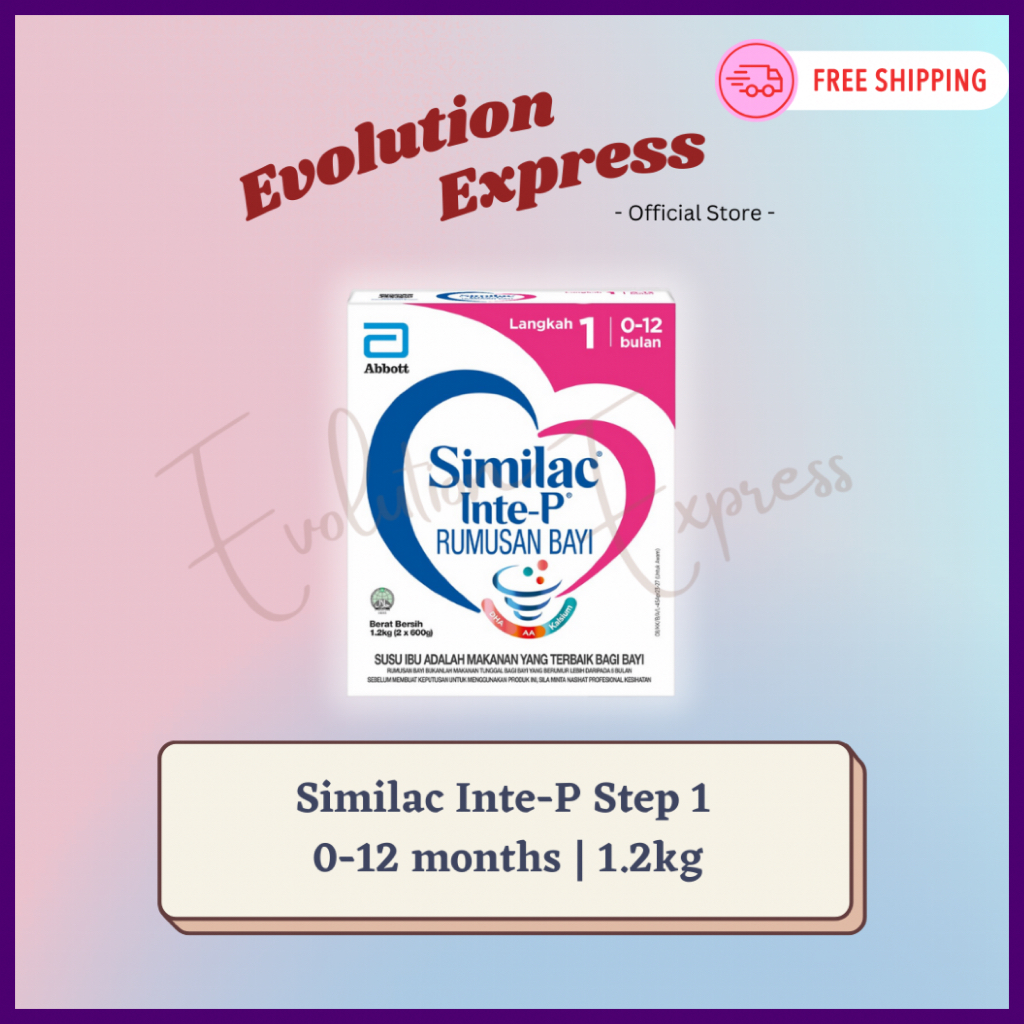 Similac Inte-P Step 1 (1.2kg) – Infant Formula Milk (0-12 Months) – DHA ...