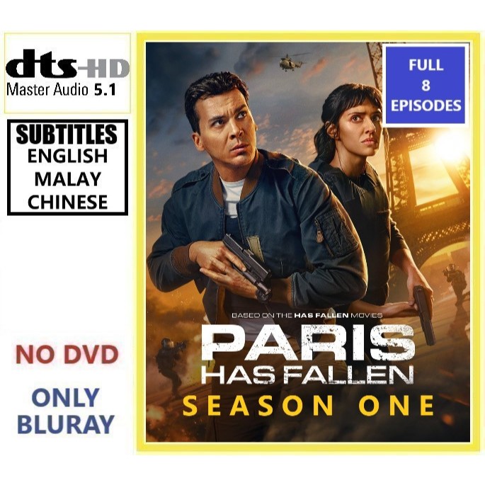 P2D14 Paris Has Fallen Season 1 (2024) [8 EPISODES] (2 DISCS) Action ...