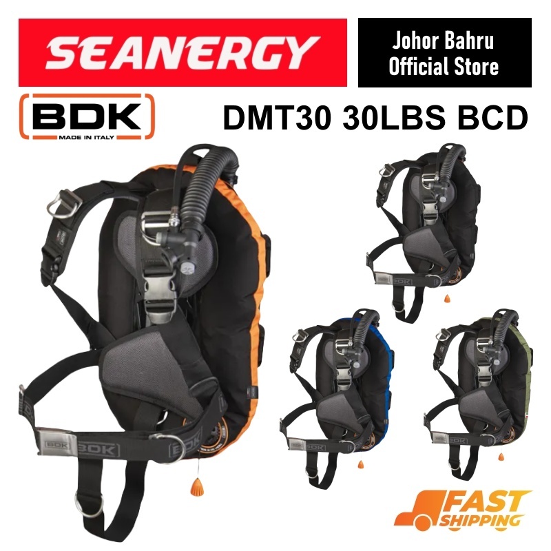 BDK Italy DMT30 30lbs BCD Buoyancy Control Device BC Buoyancy Compensator for Scuba Diving ...