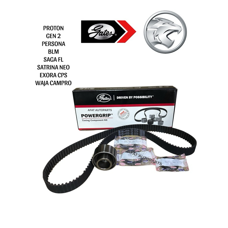 TIMING BELT SET GATES PROTON GEN2 PERSONA BLM | Shopee Malaysia