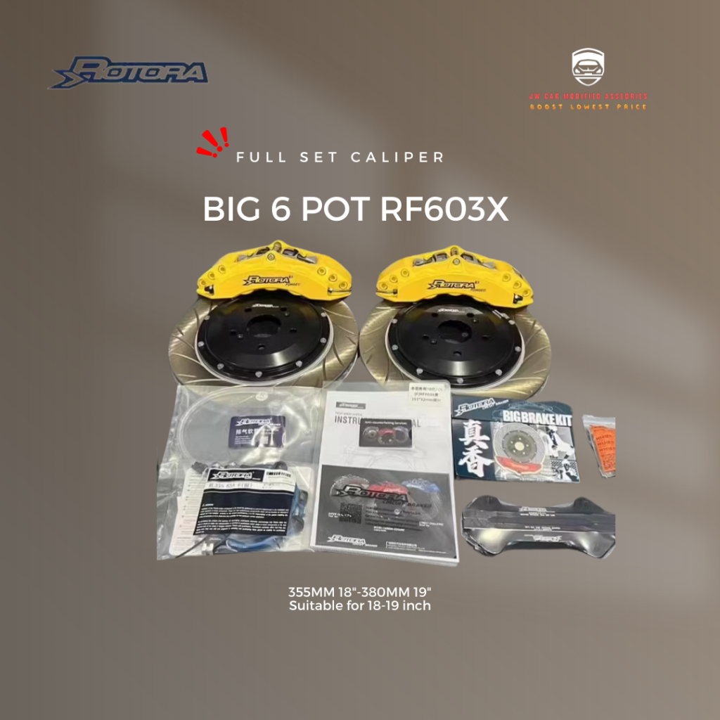 Rotora RF603X Caliper Brake Kit Full Set Suitable for rim18- rim 19 | Shopee Malaysia