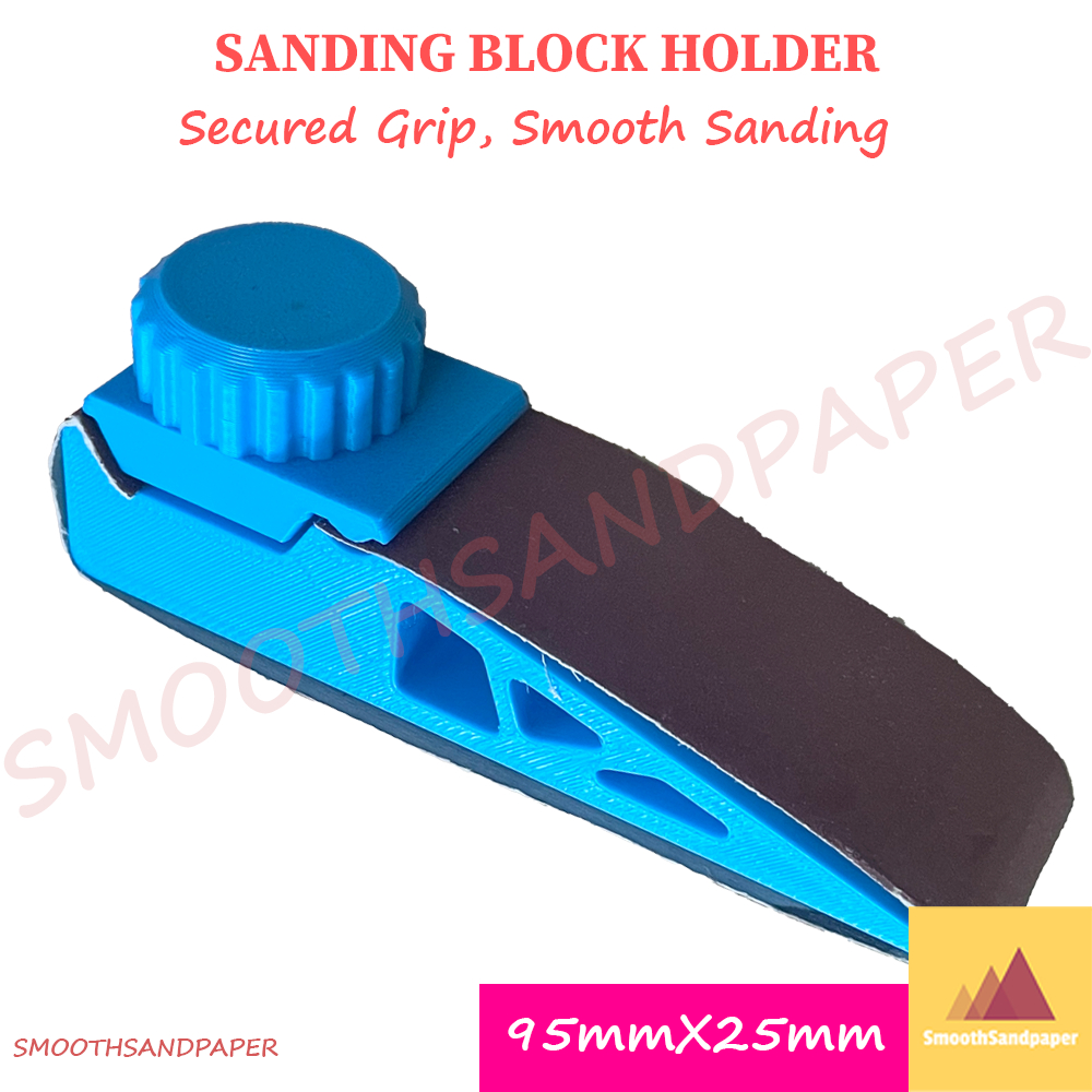 Sanding Block Holder Sandpaper Tools Corner 砂纸阴角打磨器 | Shopee Malaysia