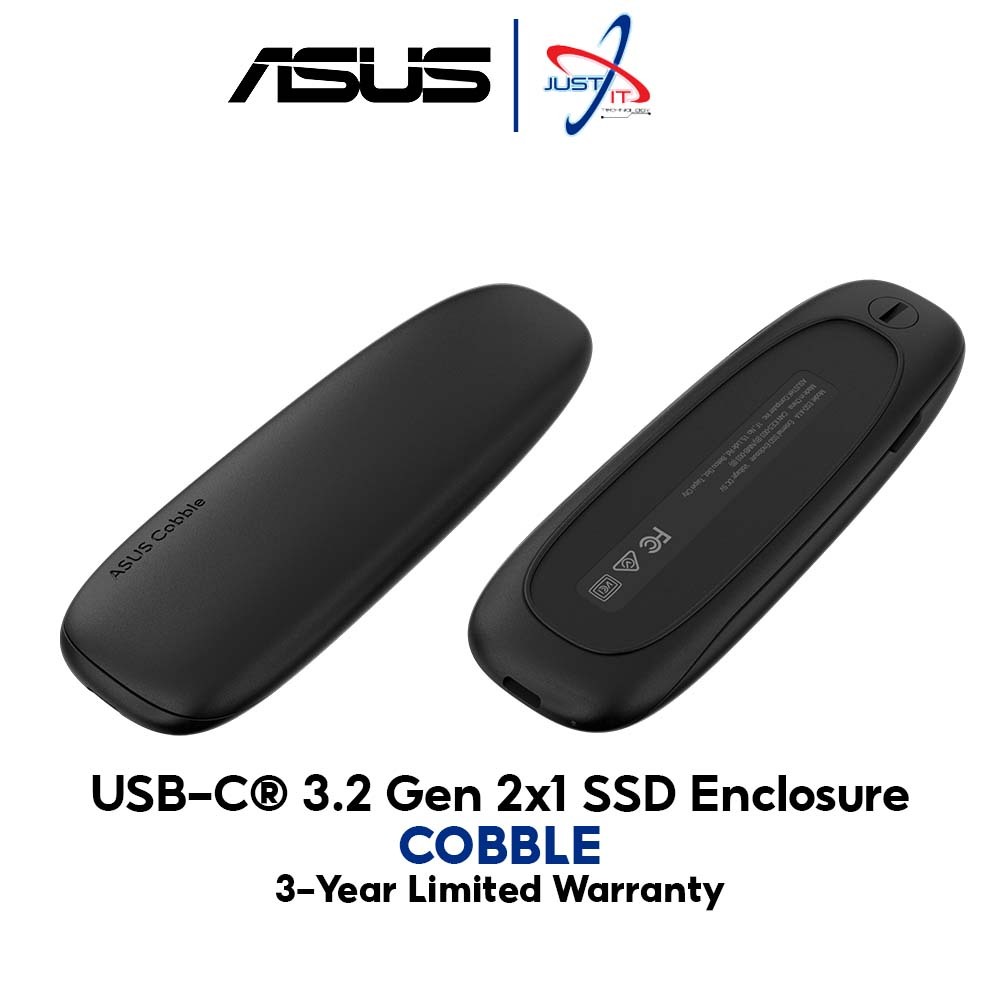 ASUS COBBLE USB3.2 GEN2x1 / USB2.0 M.2 NVME SSD ENCLOSURE | Shopee Malaysia