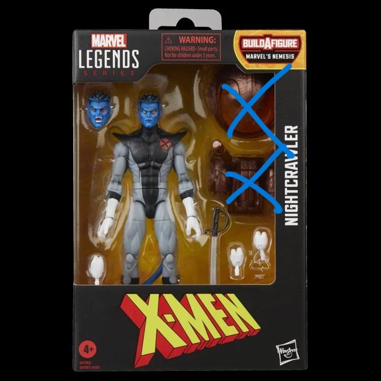 Hasbro Marvel Legends Nightcrawler | Shopee Malaysia