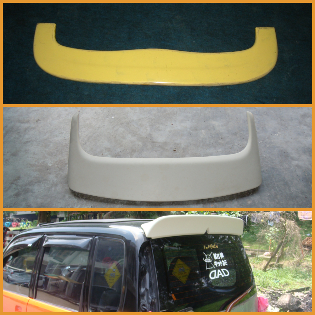 Perodua Kenari Roof Spoiler - ( SS / MV / J ) Style | Shopee Malaysia