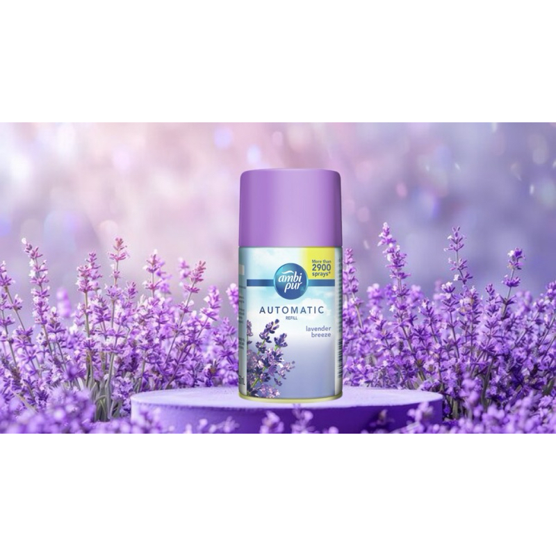 AMBI PUR INSTANTMATIC AUTOMATIC LAVENDER BREEZE REFILL (1SET) | Shopee ...