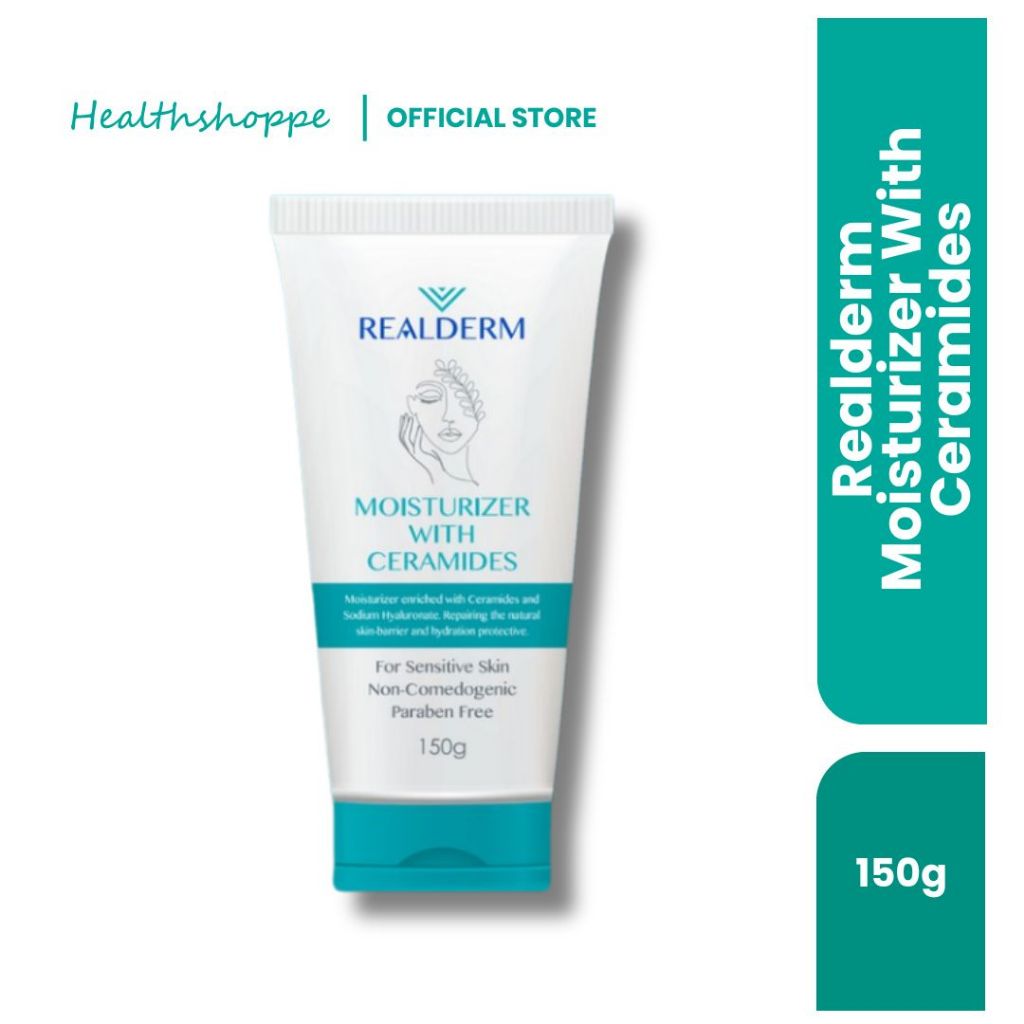 REALDERM Moisturizer with Ceramides 150g – Hydrating Cream for Dry ...