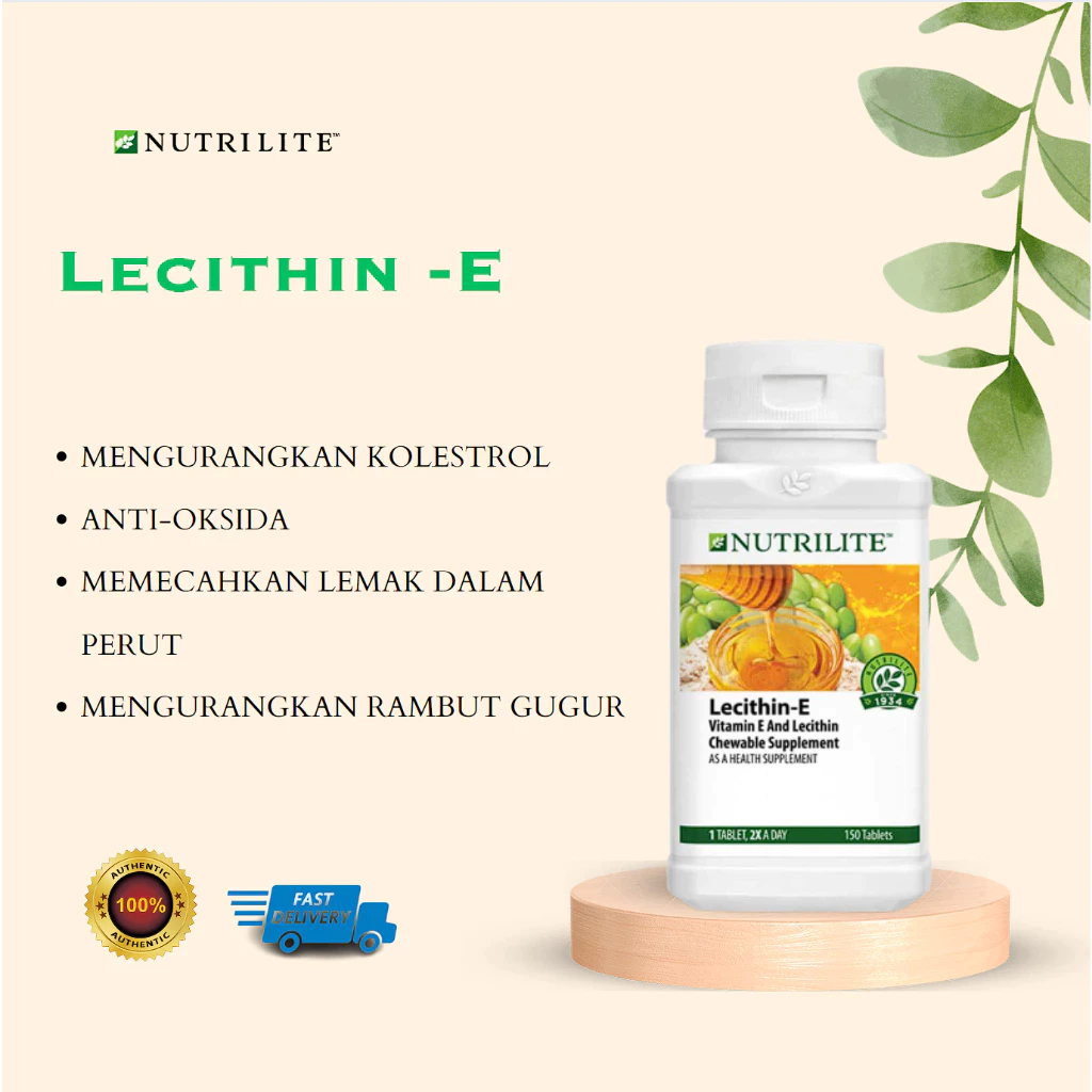 NUTRILITE Lecithin E (150 tab) | Shopee Malaysia