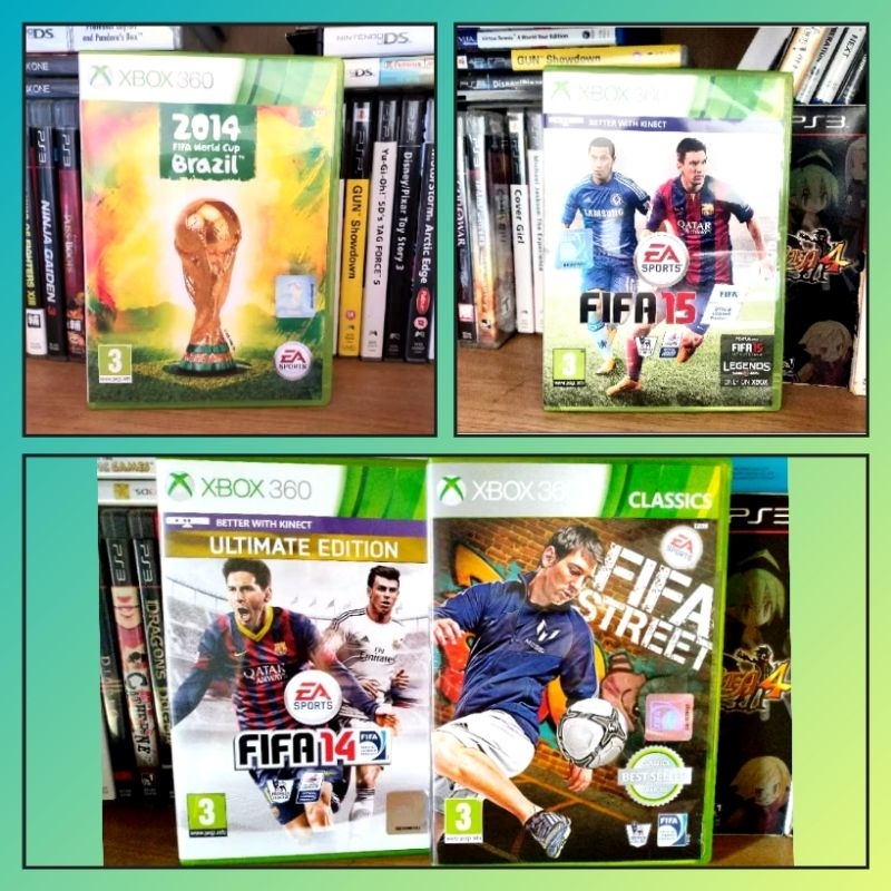(Original Xbox 360) Fifa 14, 15, Fifa Street, 2014 World Cup Brazil | Shopee Malaysia