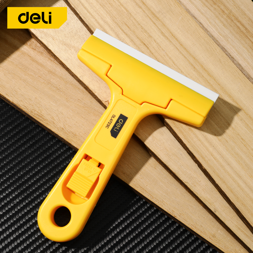 DELI Metal Scraper (145mm) DL4723C | Shopee Malaysia