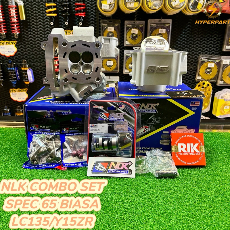 BAJET V3 SPEC 65 NLK PERFORMANCE COMBO SET SUPERHEAD LC THRIFT EDITION OVAL BIASA LC135 NLK ...