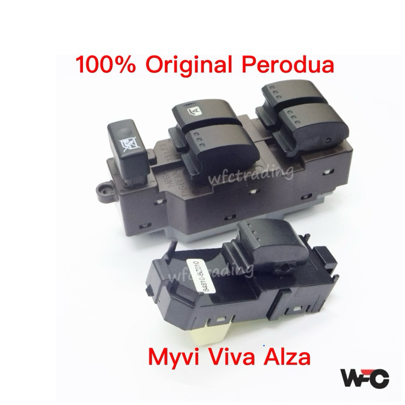 Original Perodua Myvi Alza Viva Power Windows Switch Myvi Main Switch ...