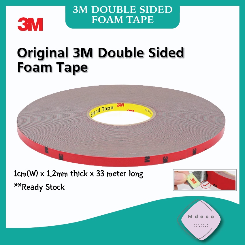 3M SCOTCH Strong Double-sided Mounting Tape Clear / Exterior & Auto / Extreme / Indoor / Outdoor ...